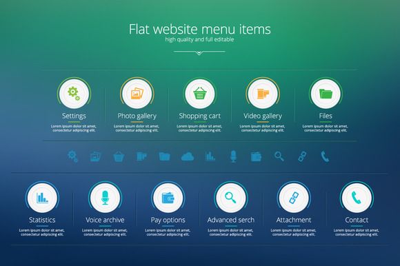What Are Menu Items In Website Design?