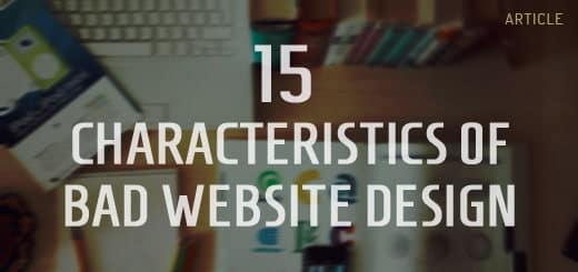 What Are 2 Characteristics Of A Bad Website?