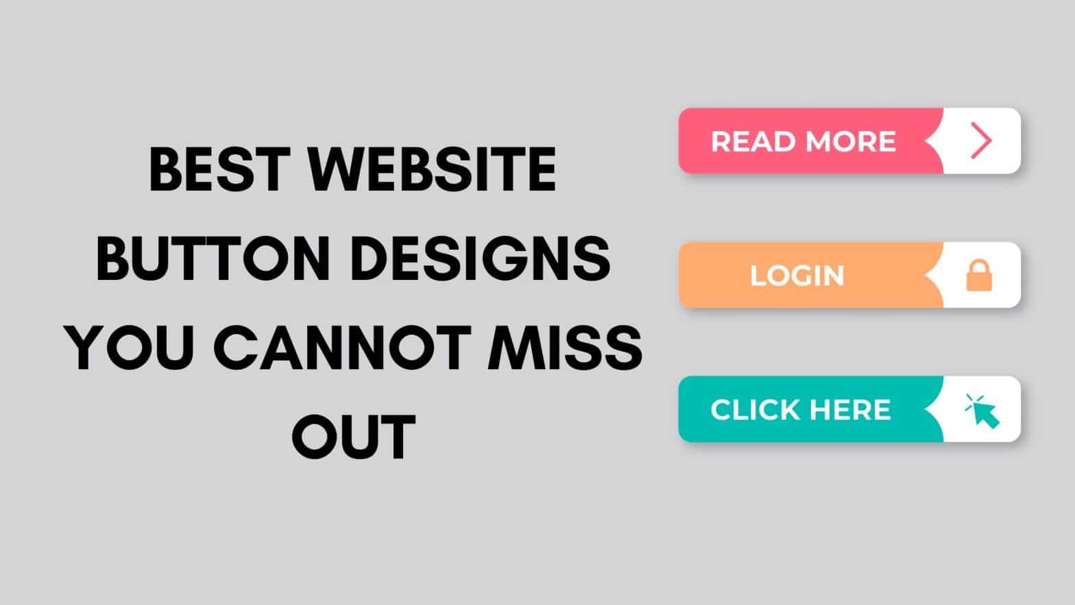 Designing Effective Website Buttons