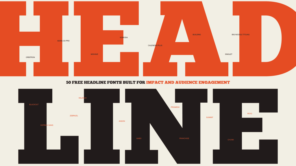 Bold Typography: Making A Statement In Design