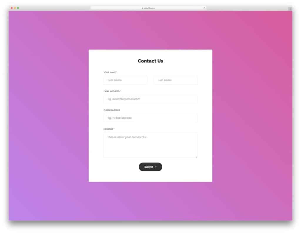 How To Design A Clean And User-Friendly Contact Form